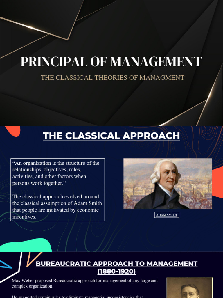 PRINCIPAL OF MANAGEMENT | PDF | Bureaucracy | Employment