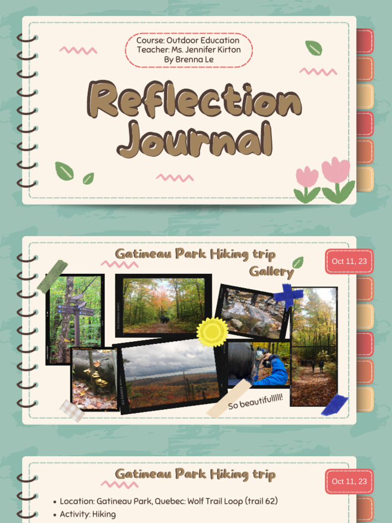 Outdoor Ed 23-24 Journal | PDF | Adventure Travel | Outdoor Recreation