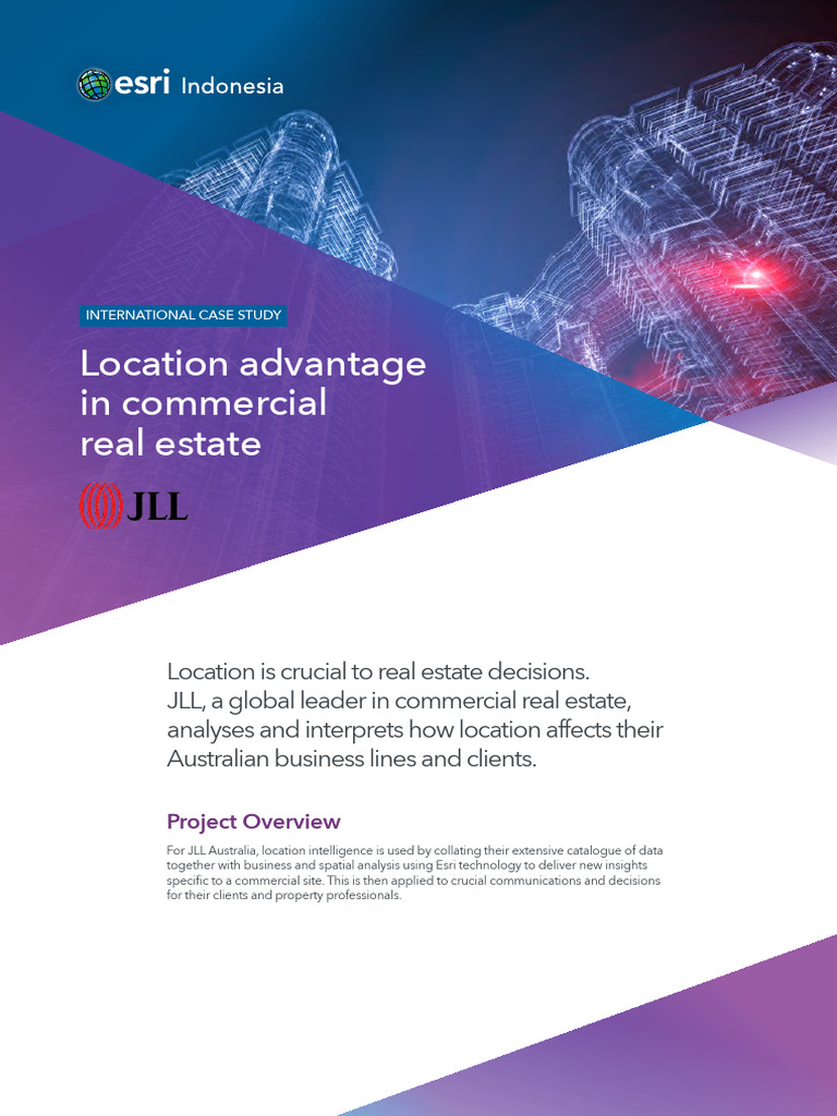 REL JLL Case-Study | PDF | Arc Gis | Geographic Information System
