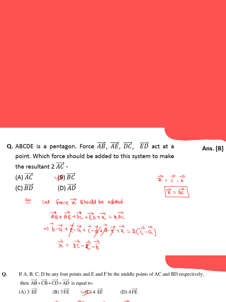 Vector - L2 | PDF | Triangle Geometry | Geometric Shapes