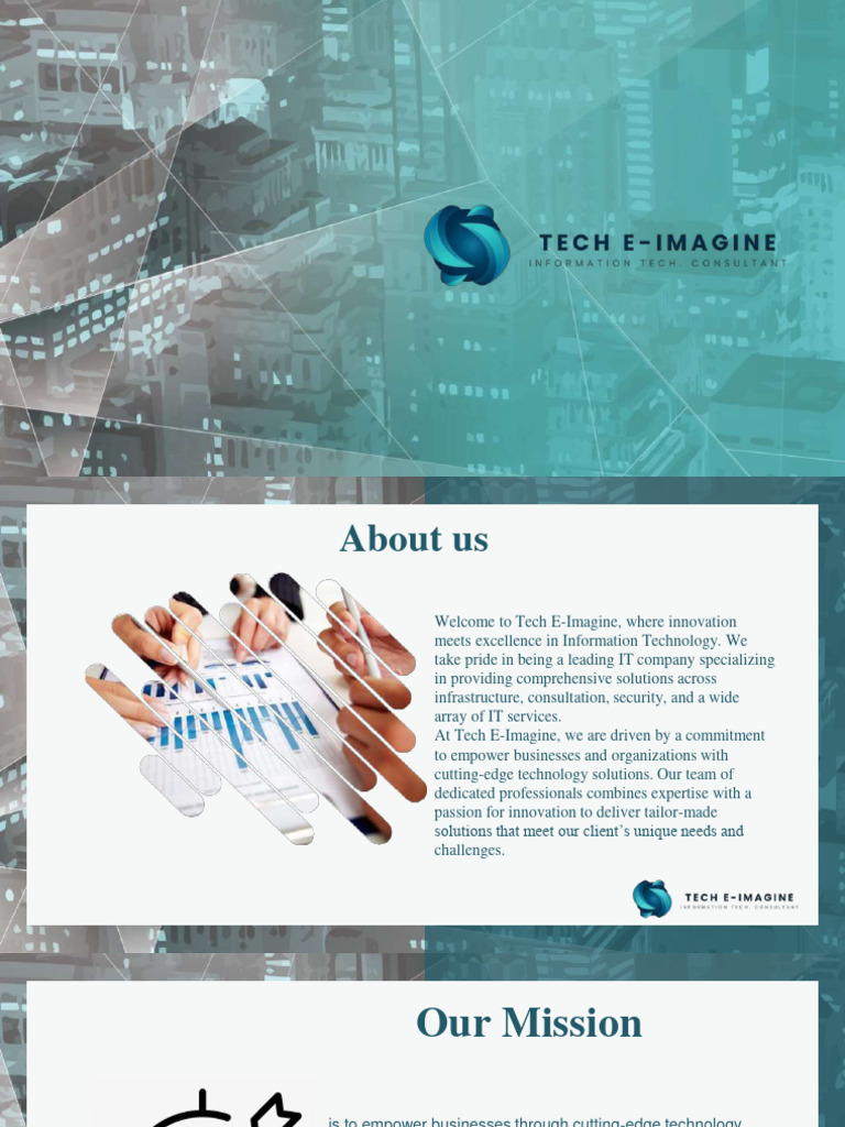 E-Imagine Profile Company | PDF | Cloud Computing | Computer Network