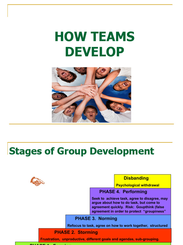 Team Development Slide Deck 2020 | PDF | Goal | Social Psychology
