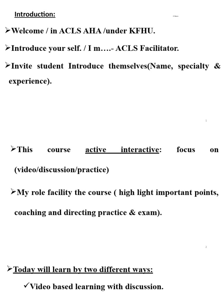 ACLS Note | PDF | Cardiopulmonary Resuscitation | Cardiac Arrest