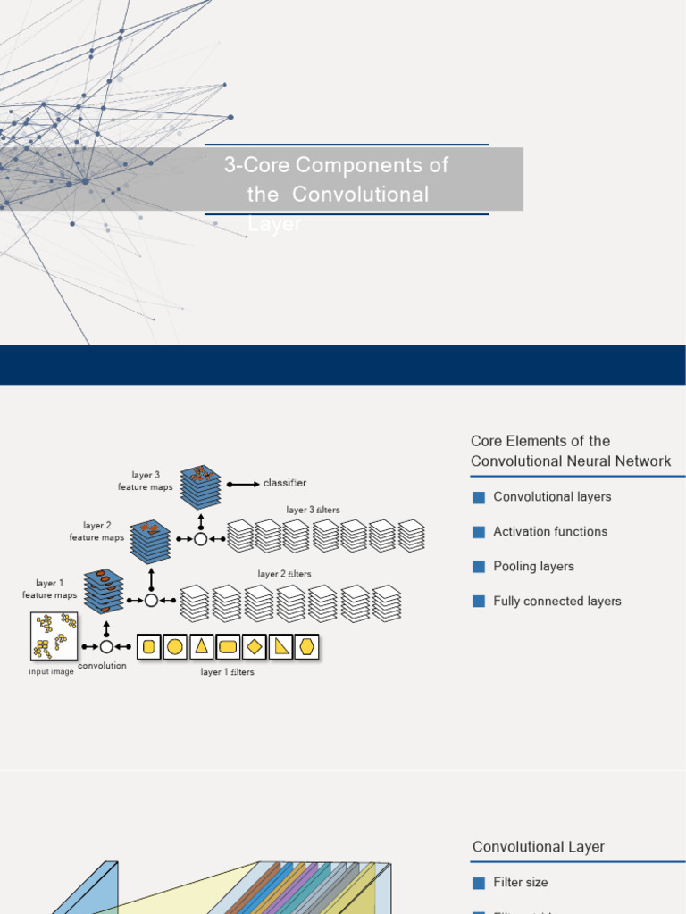 CNN2 Core Components of The Convolutional Layer | PDF | Computer Science | Computational Science