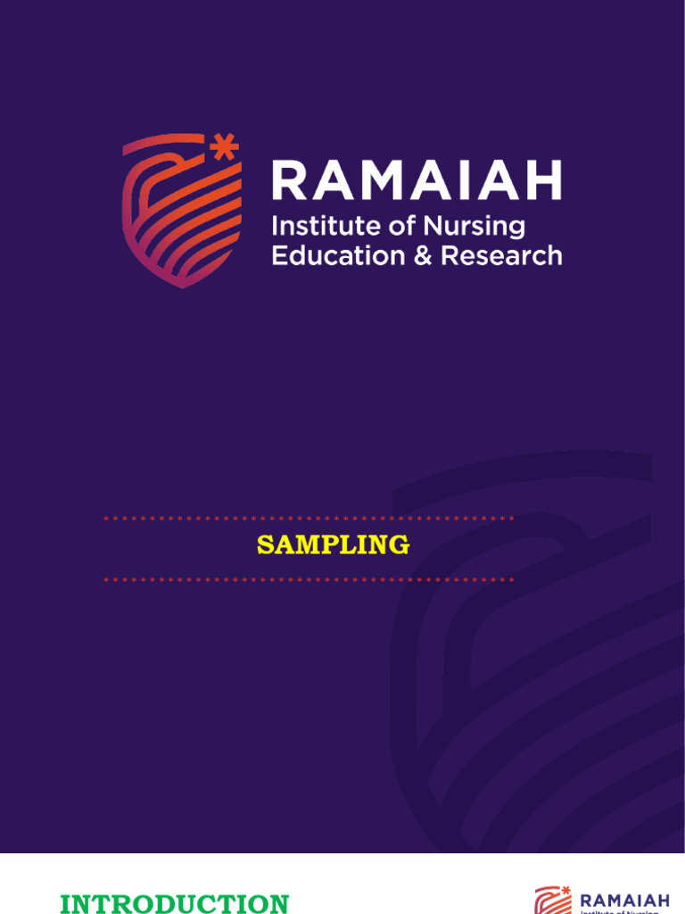 Unit V Sampling | PDF | Stratified Sampling | Sampling (Statistics)