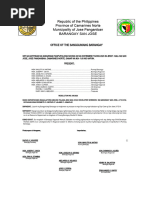 State of Barangay Address2025 | PDF