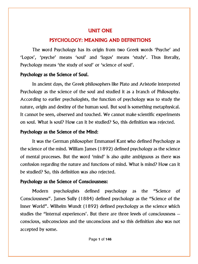 Educational Psychology: Concepts & Scope | PDF | Senses | Perception