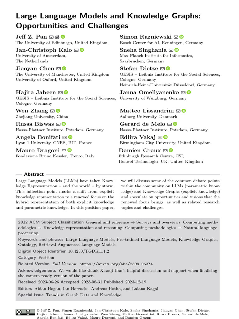 TGDK 1 1 2 | PDF | Annotation | Knowledge Representation And Reasoning