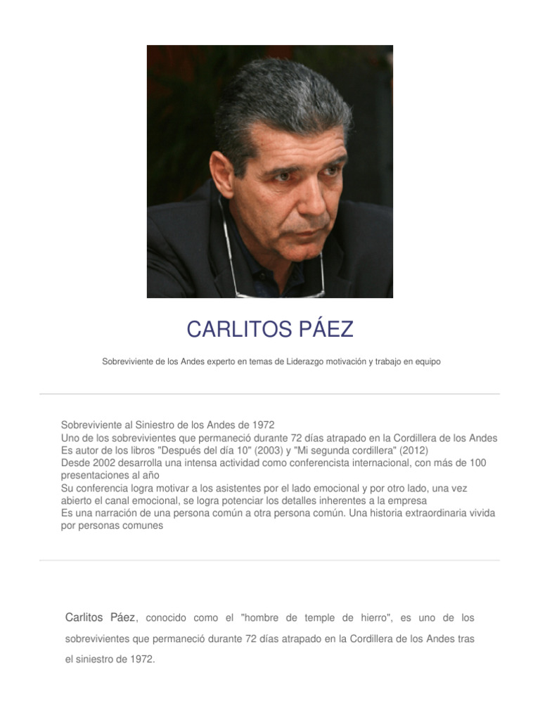 Carlitos Paez | PDF | Uruguay
