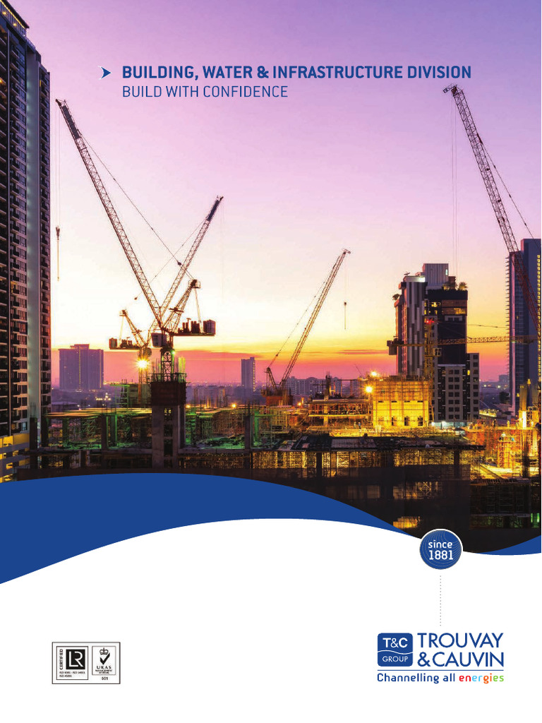 Building-Water-and-Infrastructure-Brochure Trouvay Couven | PDF