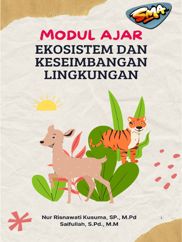 Pencacahan - 31072023 - MODUL AJAR BIOLOGI SMA FASE E - Ekosistem | PDF ...