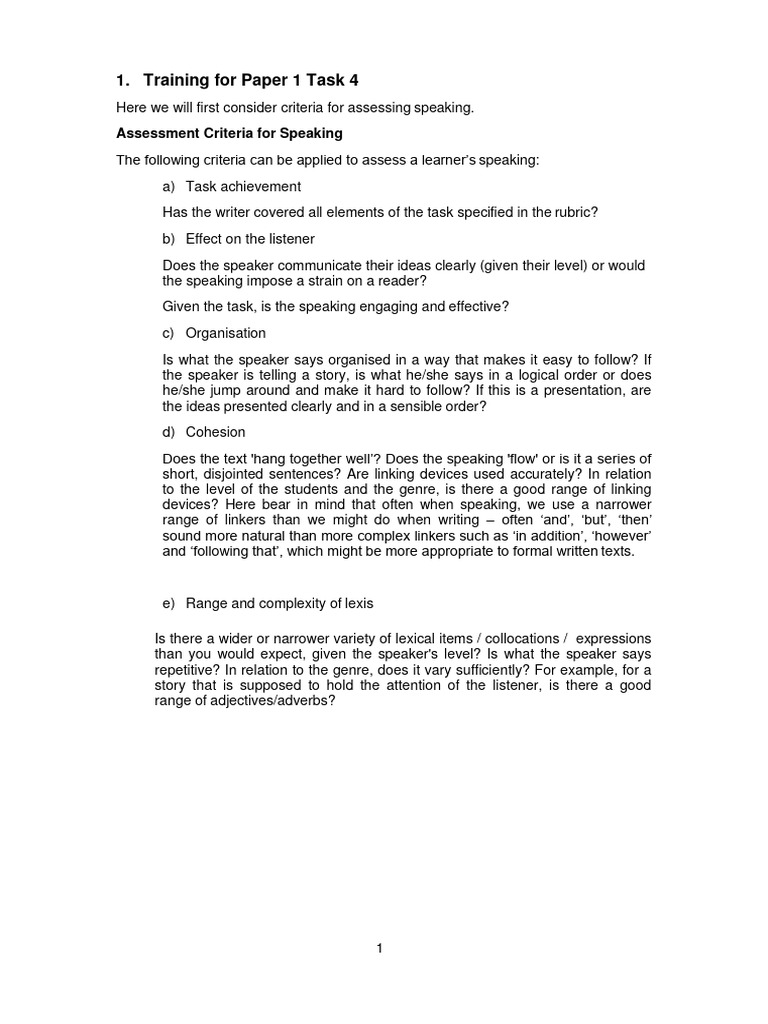 Paper1 Task4 - SPOKEN SAMPLES | PDF | Linguistics | Language Mechanics