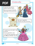 Cinderella Reading Comprehension | PDF | Cinderella | Fairy Tales