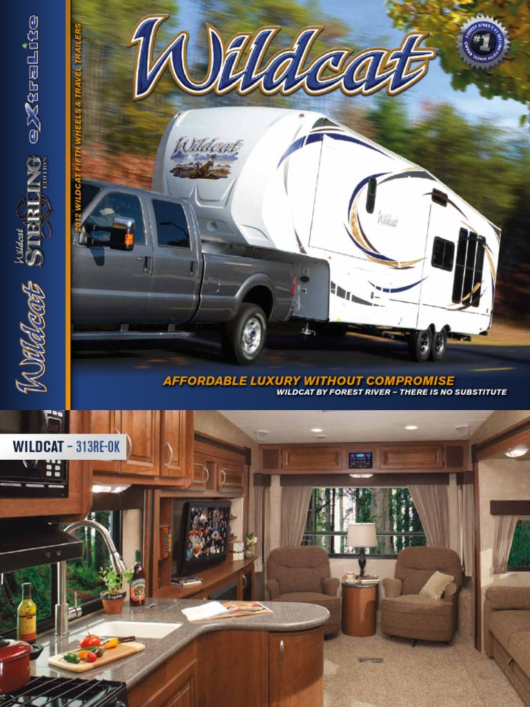Wildcat RV Brochure | PDF | Water Heating | Cabinetry