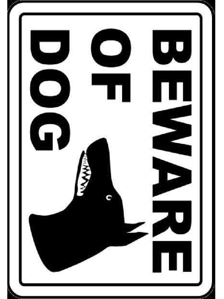 Beware of Dogs | PDF