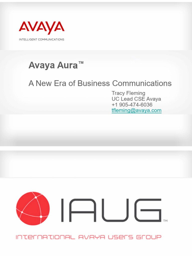 Avaya CS1000 | PDF | Session Initiation Protocol | Application Software