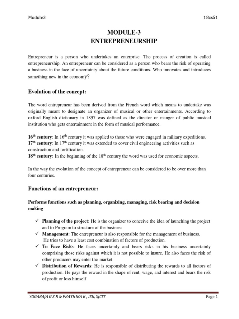 Me Module 3 | PDF | Entrepreneurship | Feasibility Study