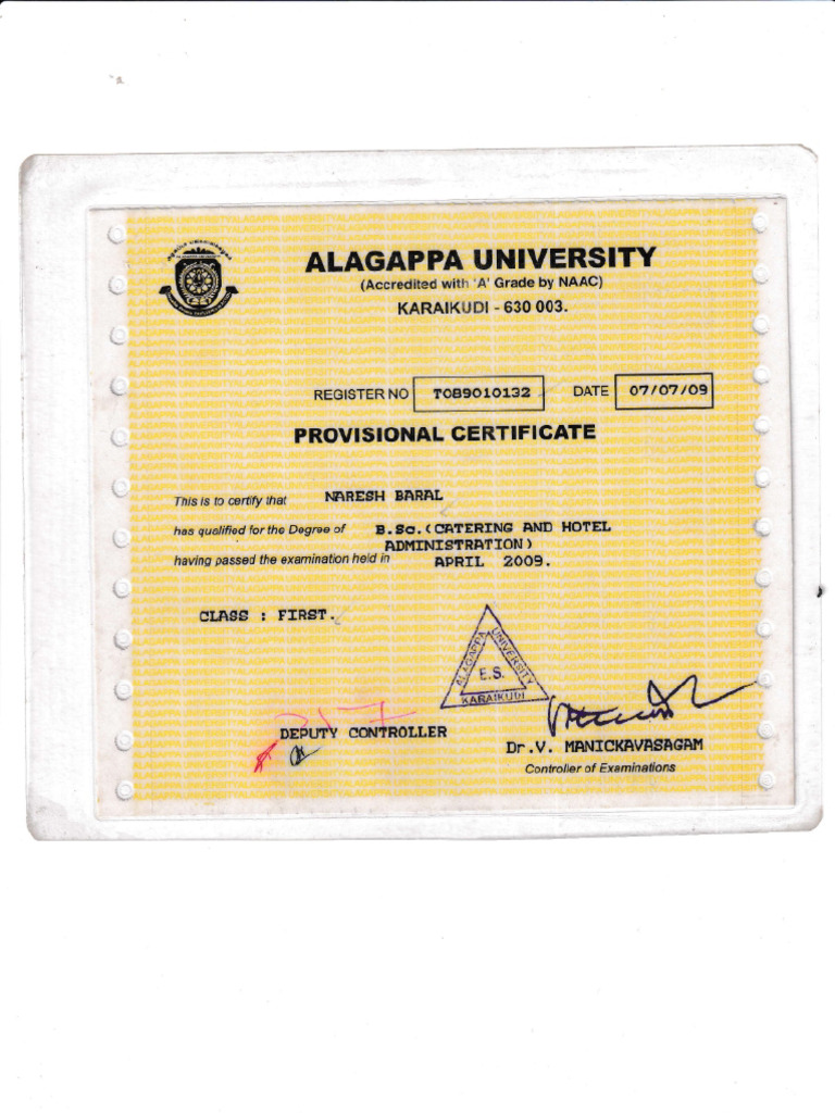 Bachelor Provisinal Certificate_11zon | PDF