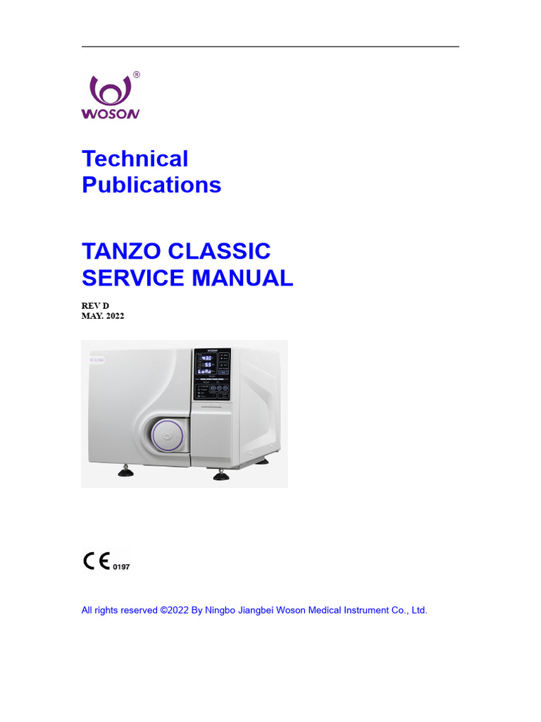 Tanzo Classic Service Manual - 2022 - D | PDF | Steam | Valve