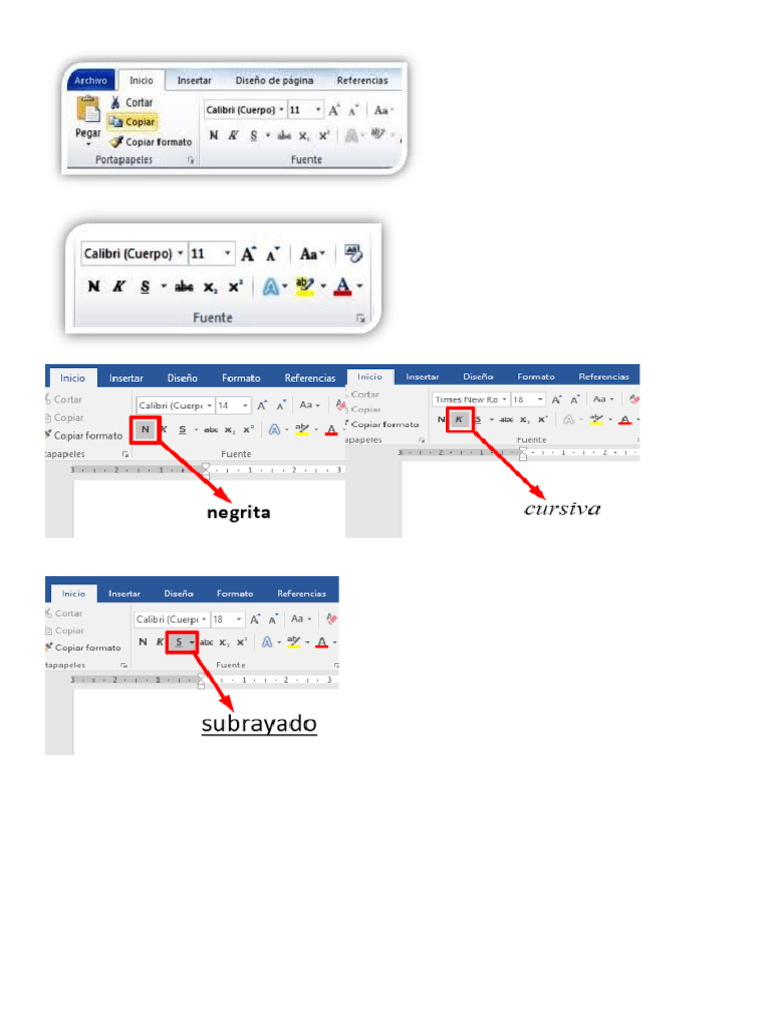 Botones de Word | PDF
