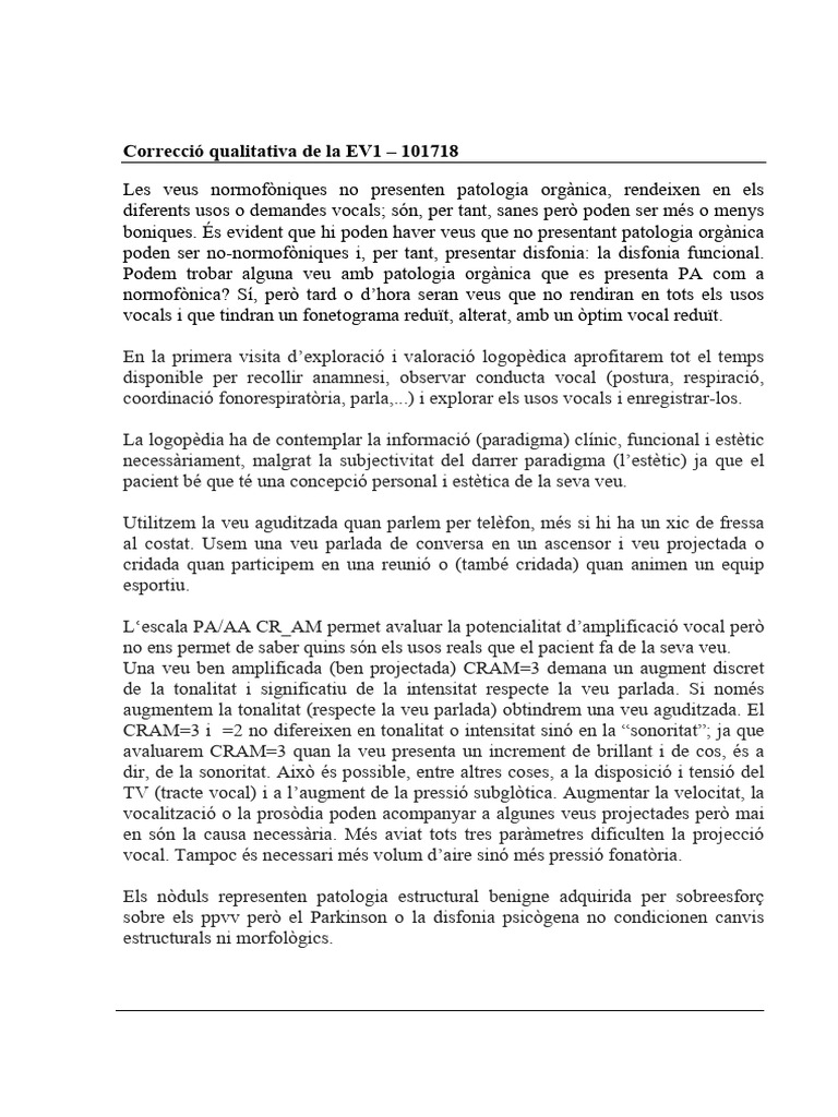 CorrecciÃ EV1 | PDF