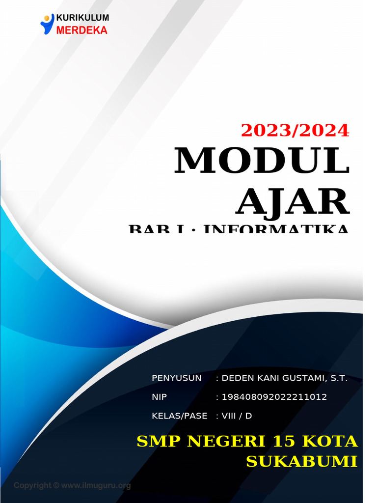 Modul Informatika Kelas VIII | PDF