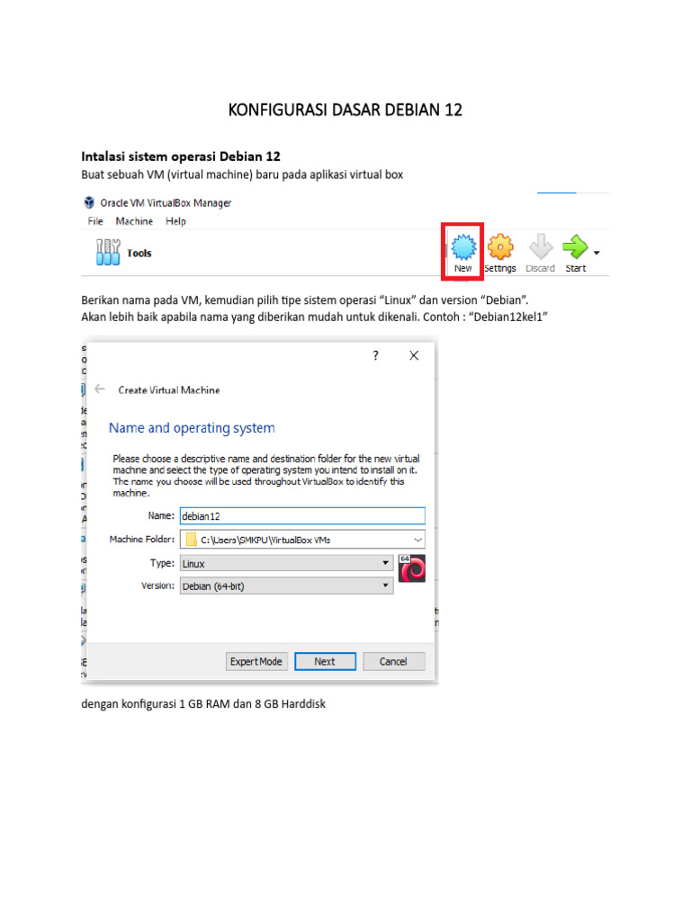 Draft Modul Asj Debian 12 | PDF