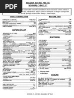 B777 Checklist | PDF | Cockpit | Takeoff
