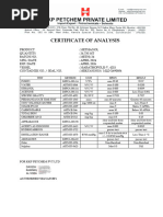 Coa 0200a Sample | PDF