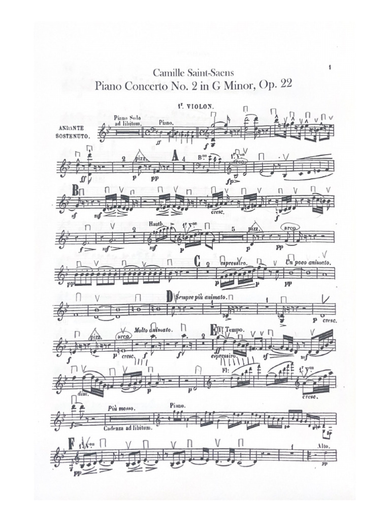 Camille Saint-Saens | PDF