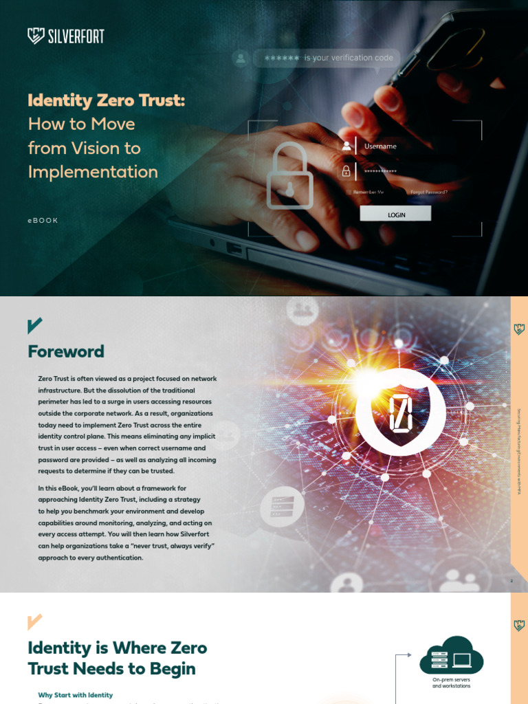 Zero Trust - Ebook - From Vision To Implementation | PDF | Cloud Computing | Security