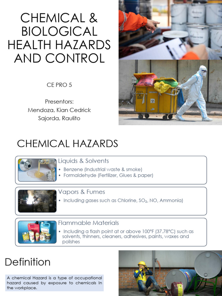 Chemical & Biological Hazards Control | PDF | Toxicity
