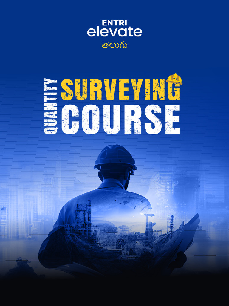 Entri Quantity Surveying Course | PDF | United Arab Emirates | Surveying
