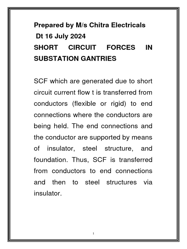 SCF Definition R1 | PDF | Transformer | Electrical Conductor