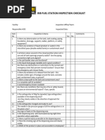 Spill Kit Inspection Checklist | PDF | Career & Growth | Self-Improvement