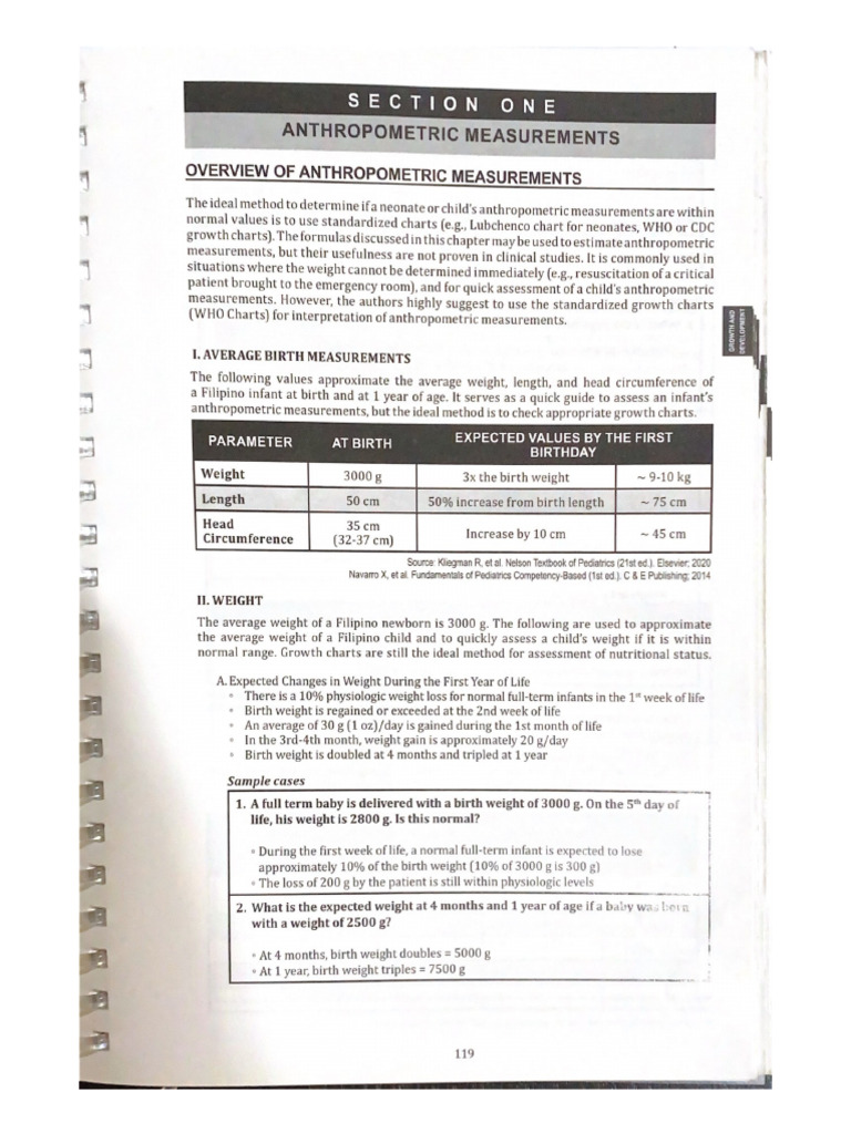 Anthropometric-Measurement Pedia Platinum | PDF
