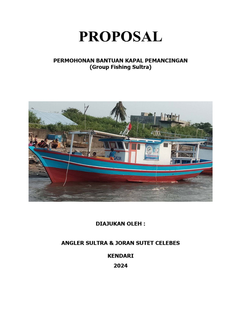 PROPOSAL Bantuan Kapal | PDF