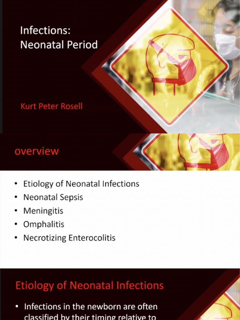 3-Infections-of-the-Neonatal-Infant-10-25-22 | PDF