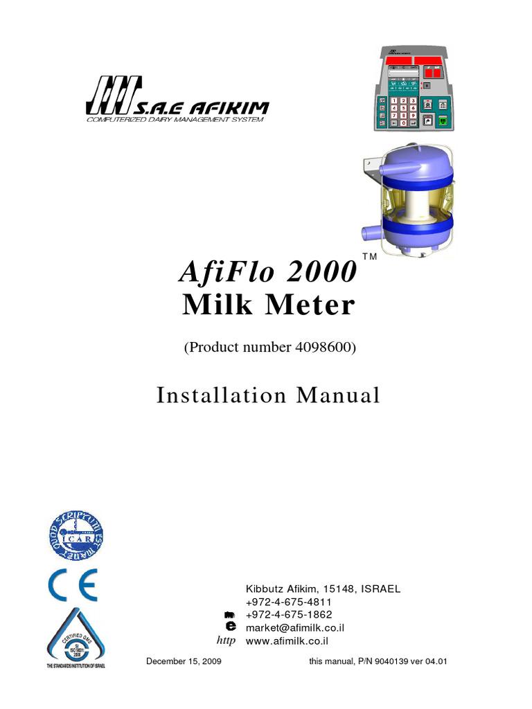 AfiFlo2000_IM_9040139_v04.01_15dc09 | Download Free PDF | Electrical ...
