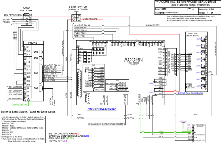 s14904.r4 Acorn Rev3, Estun Pronet | PDF | Manufactured Goods ...