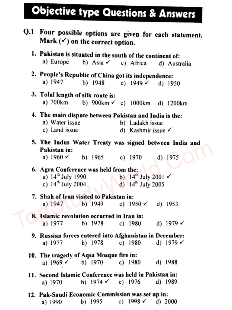 Extracted - Chapter 6 - Pakistan in World Affairs | PDF