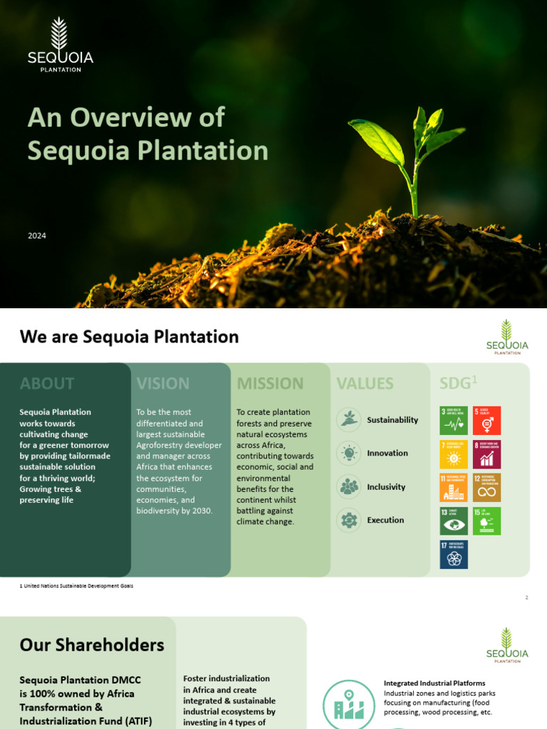 Sequoia Corporate Deck | PDF | Sustainability | Carbon Sequestration