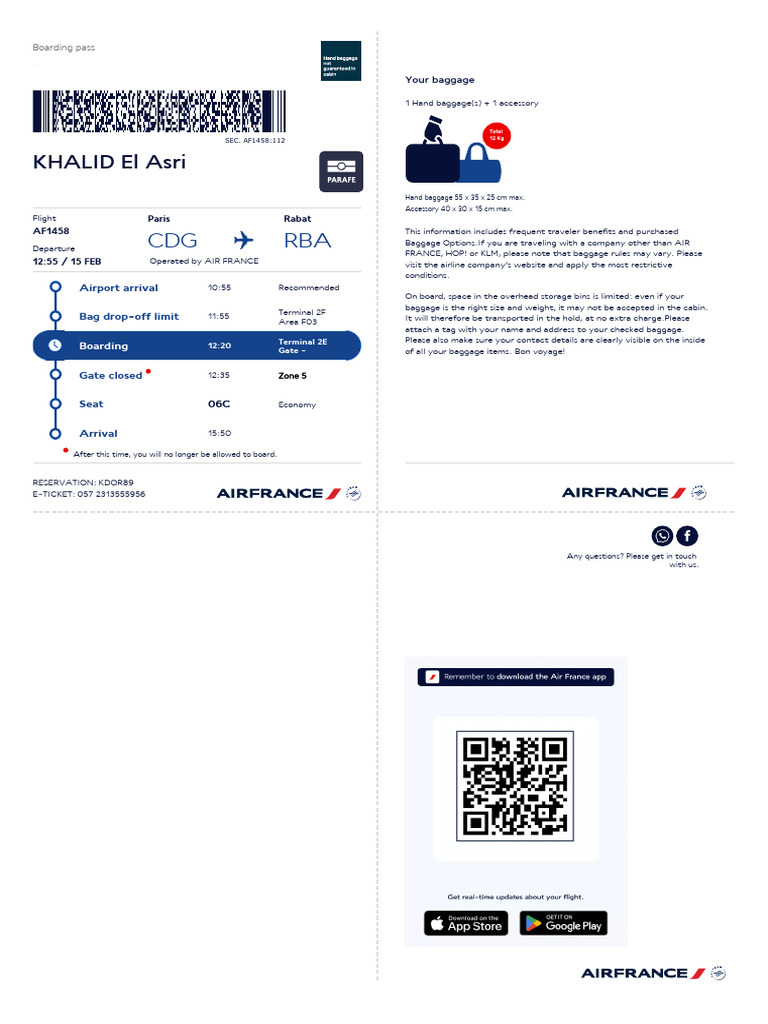 boarding-pass (1) (1) | Download Free PDF | Baggage | Airport