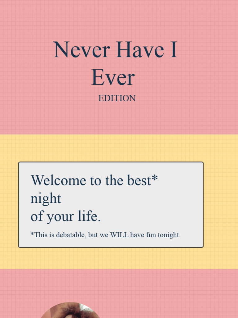 Never Have I Ever Game Guide | PDF | Games & Activities