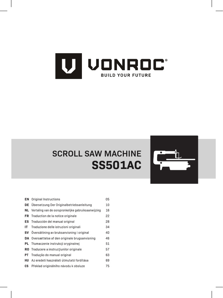 Scroll Saw Safety & Usage Guide | PDF | Manufactured Goods | Equipment