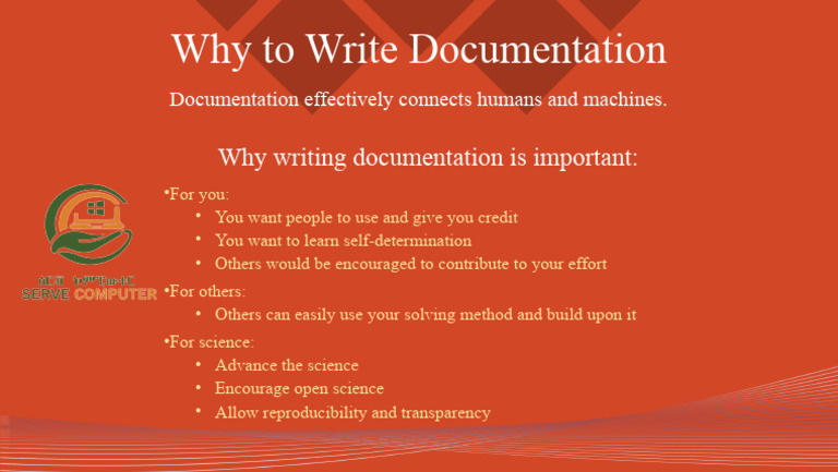 Why To Write Documentation | PDF