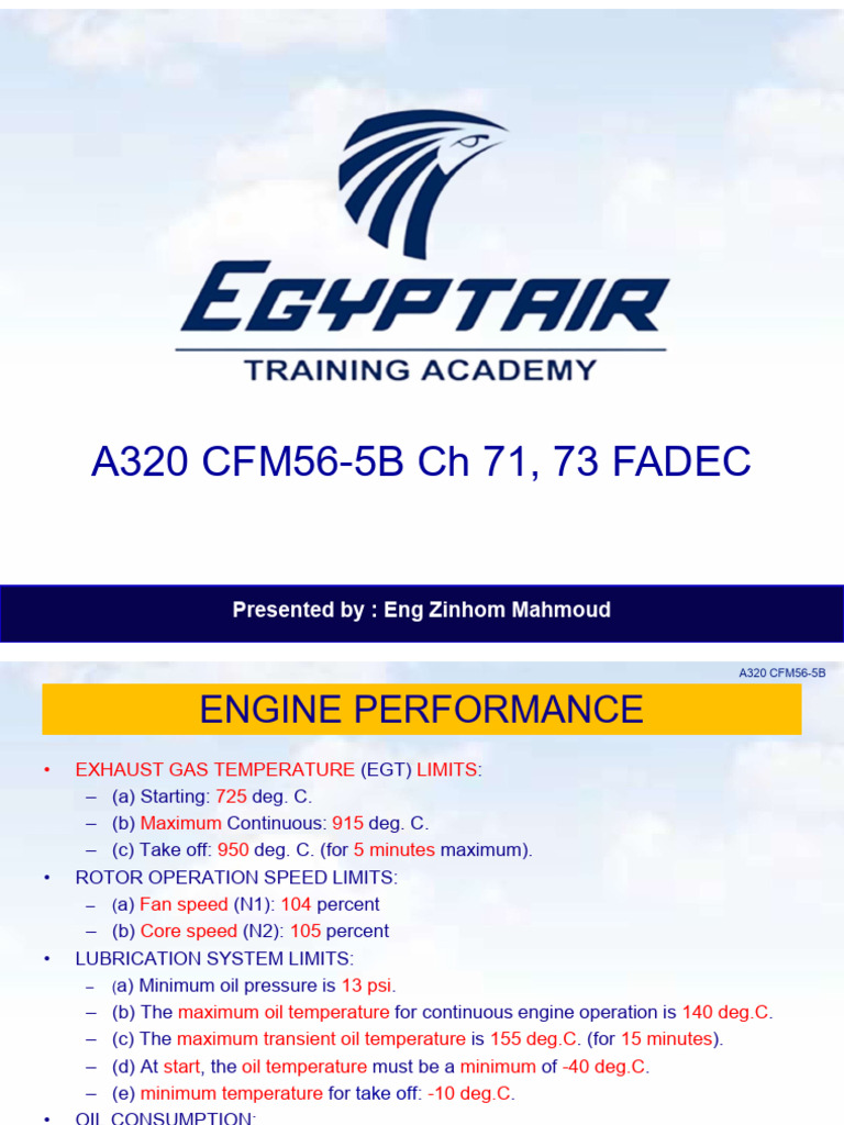 A320 CFM56-5B CH 71, 73 FADEC Jun 2024 | PDF | Mechanical Engineering ...