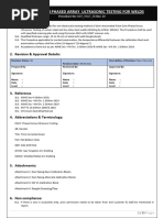 Paut Total Procedure | PDF | Nondestructive Testing | Calibration