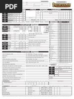 5.5e Sheet | PDF | D20 System | Fantasy Role Playing Games