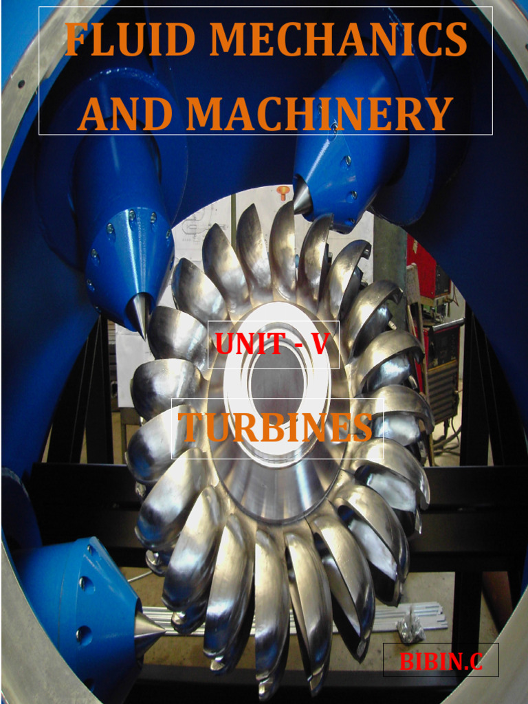 Fluid Mechanics and Machinery Unit V Tur | PDF | Engineering | Machines